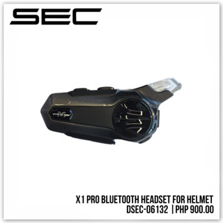 Sec Intercom for Helmet Intercom X1 Pro Bluetooth Headset for Helmet ...