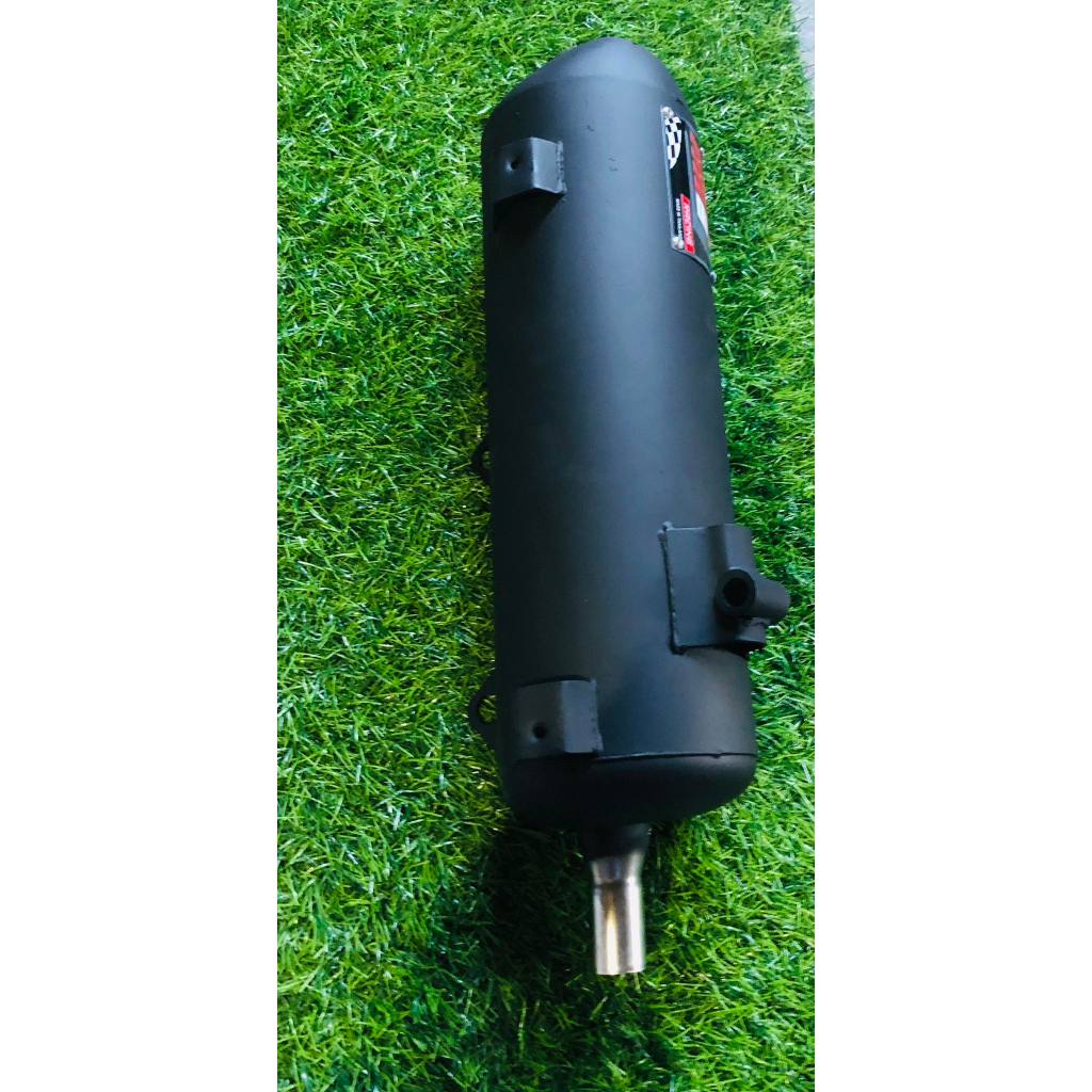 MT8 EXHAUST PIPE STAINLESS TIP FOR AEROX V1 STOCK ELBOW (TAMBUTSO ...