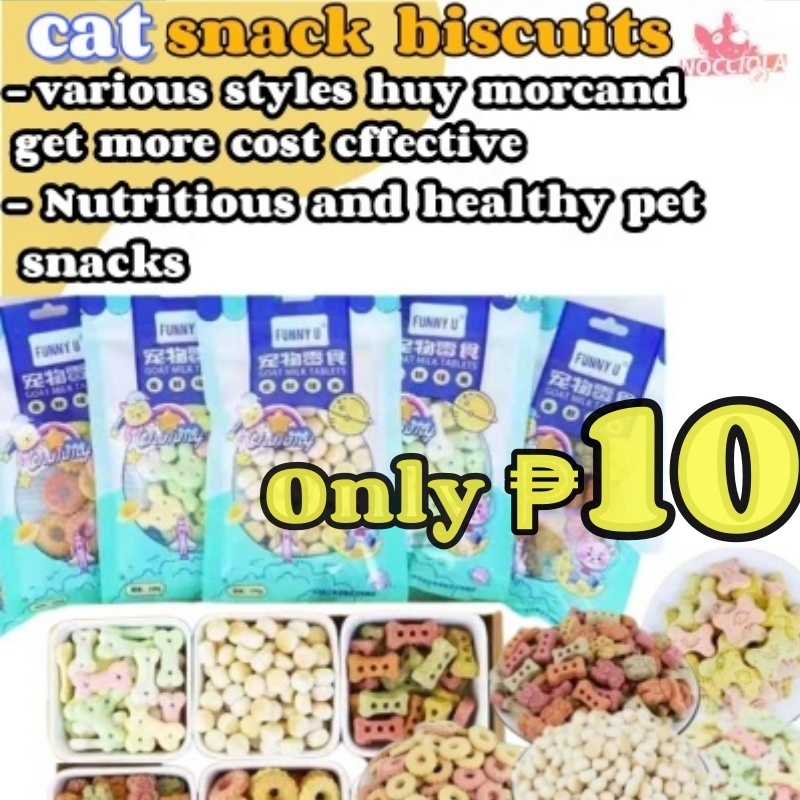 100g Delicious Pet Biscuit cat Biscuit Treats Snack Chicken Beef Flavor ...