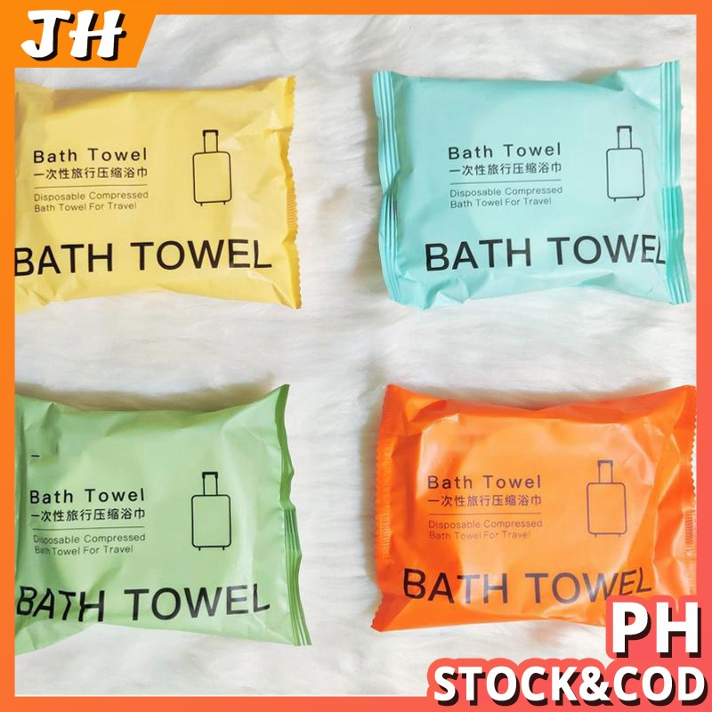 70x140cn Compressed Towel Quick Drying Travel Essential Shower Washable ...