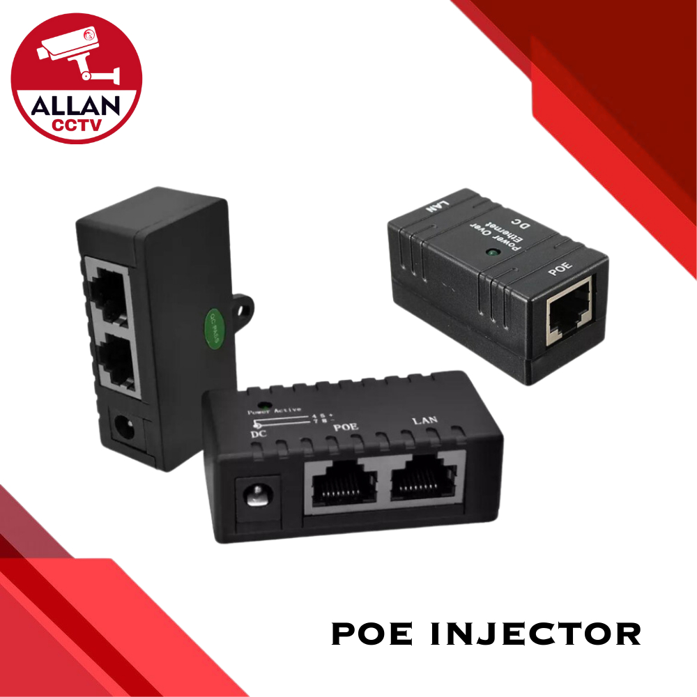 Allan POE Injector | Poe Splitter for CCTV Power over ethernet ...
