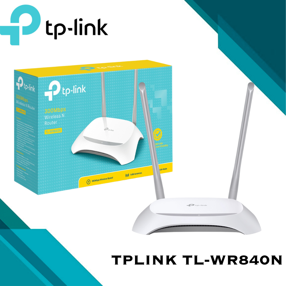 TPLINK TL-WR840N 300Mbps Wireless N Speed | 300Mbps Router | Shopee ...