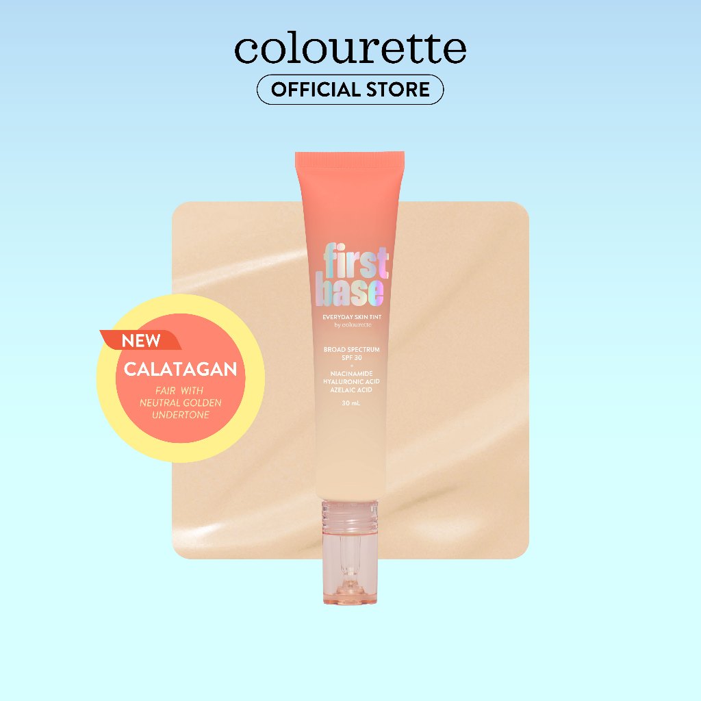 Colourette First Base Everyday Skin Tint SPF30 [Lightweight, Foundation ...