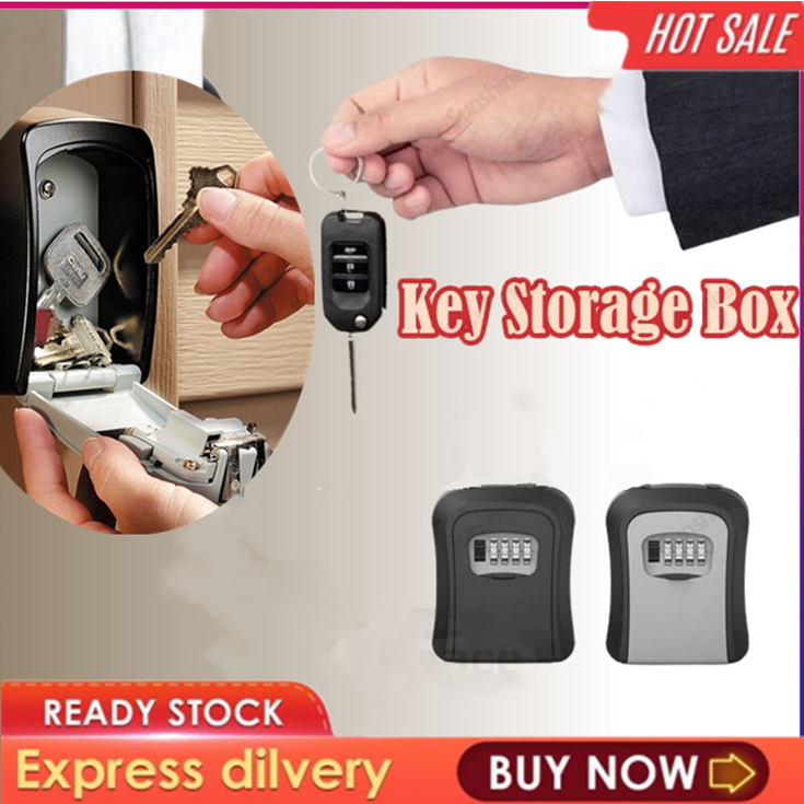 Home Storage Security Password Key Safe Box Combination Operated Lock ...