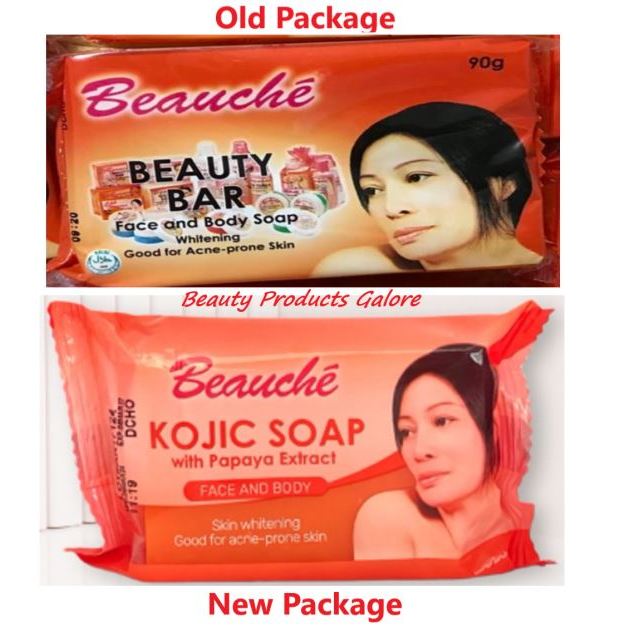 Beauche Beauty Bar 90g set of 10pcs (with Beauche logo on actual soap ...