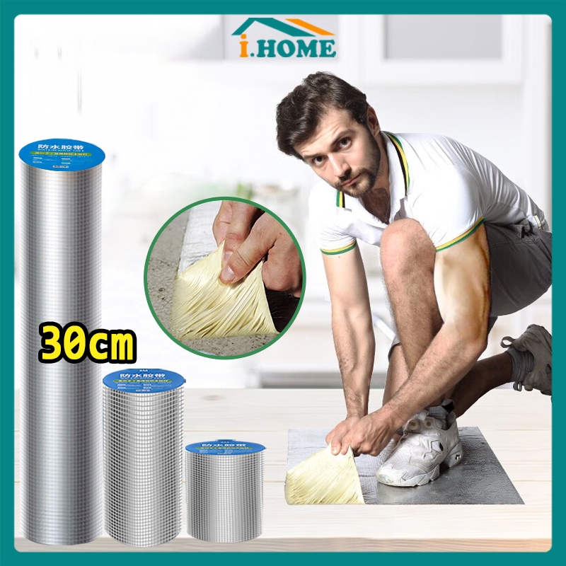 Big Size Aluminum Foil Butyl Duct Waterproof Tape For Roof Leak Sa Yero ...