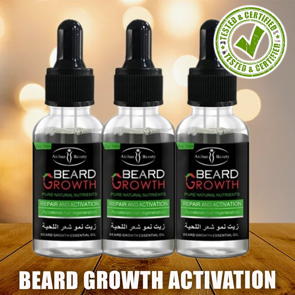 GLT l Pampatubo ng Balbas Beard Growth Authentic Beard Grower Hair ...