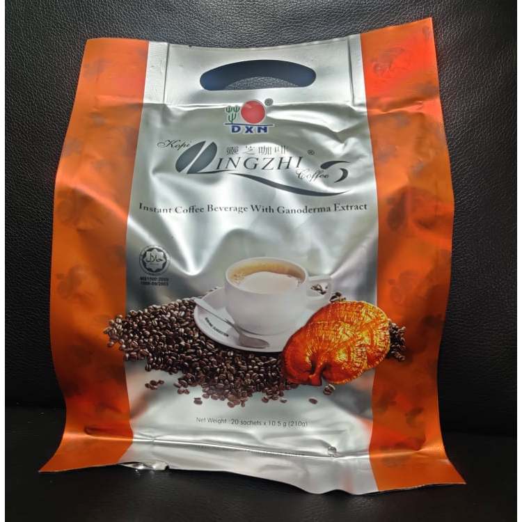 DXN Lingzhi Coffee 3in1 Ganoderma Extract Herbal Coffee Authentic From ...