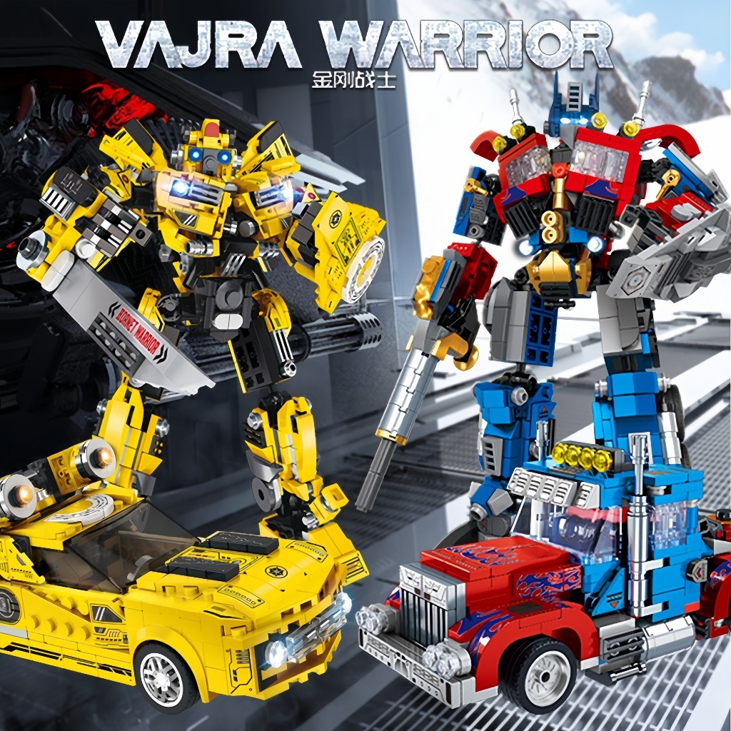 Bumblebee Optimus Prime Transform Robot Model Toy Gift Kids Building ...