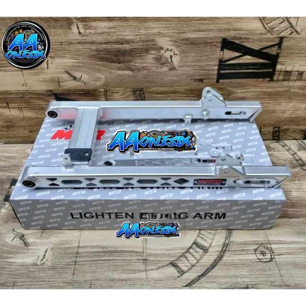 MTR LIGHTEN SWING ARM DIAMOND CUT PLUS 2 HONDA WAVE / XRM / RS 110 ...