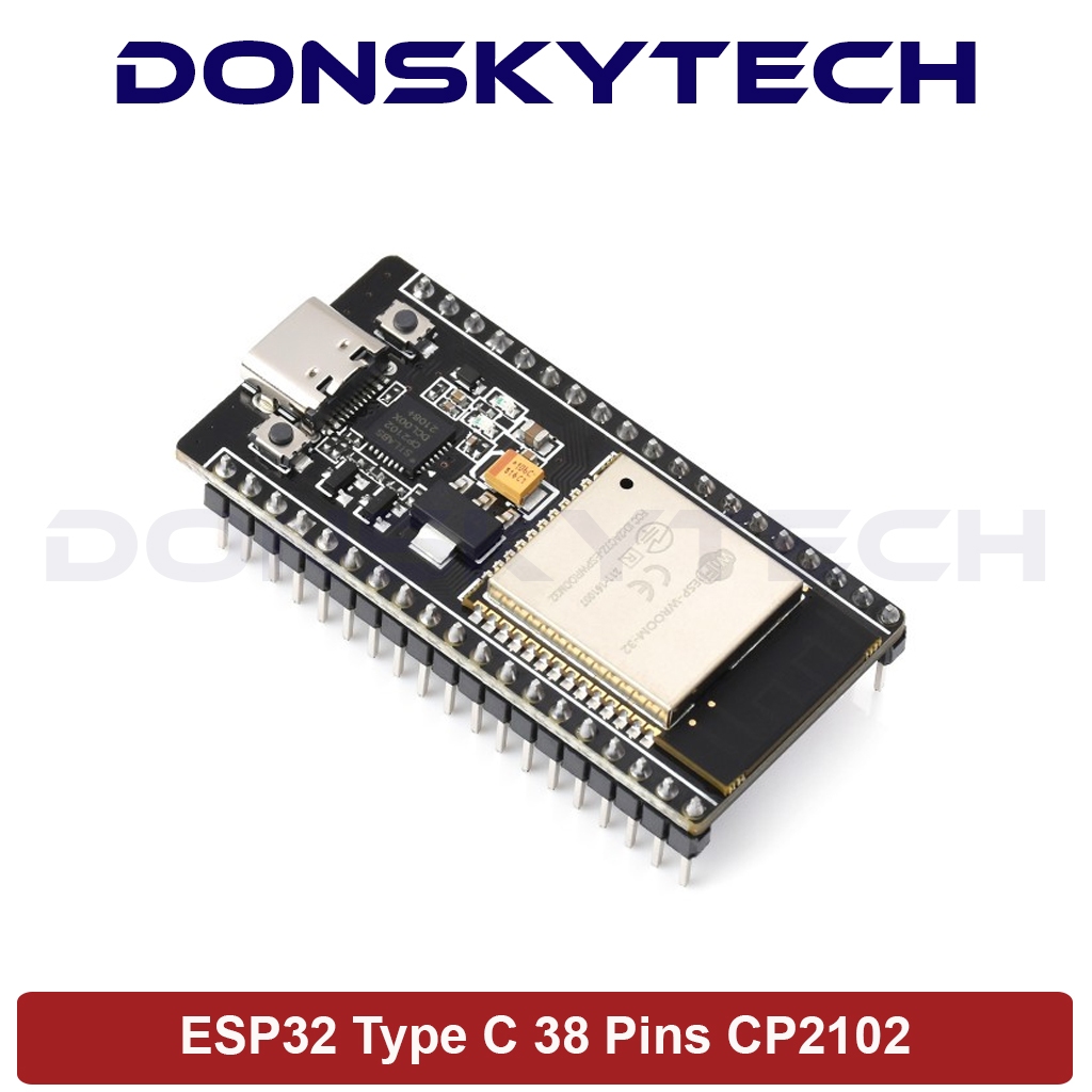 ESP32 Development Board Type C Micro ESP-32 38 Pins Module CP2102 ...