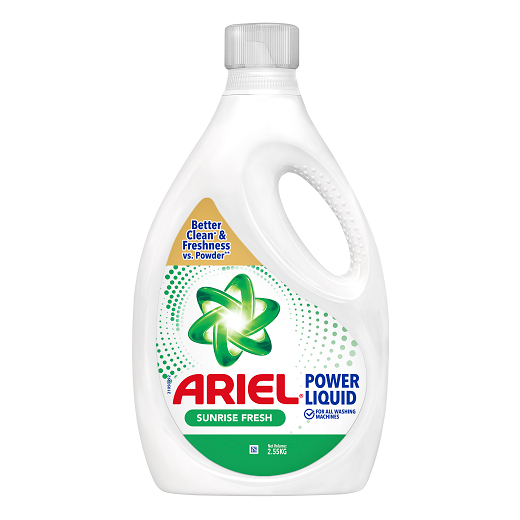Ariel Liquid Detergent Sunrise Fresh Bottle 2.55kg | Shopee Philippines