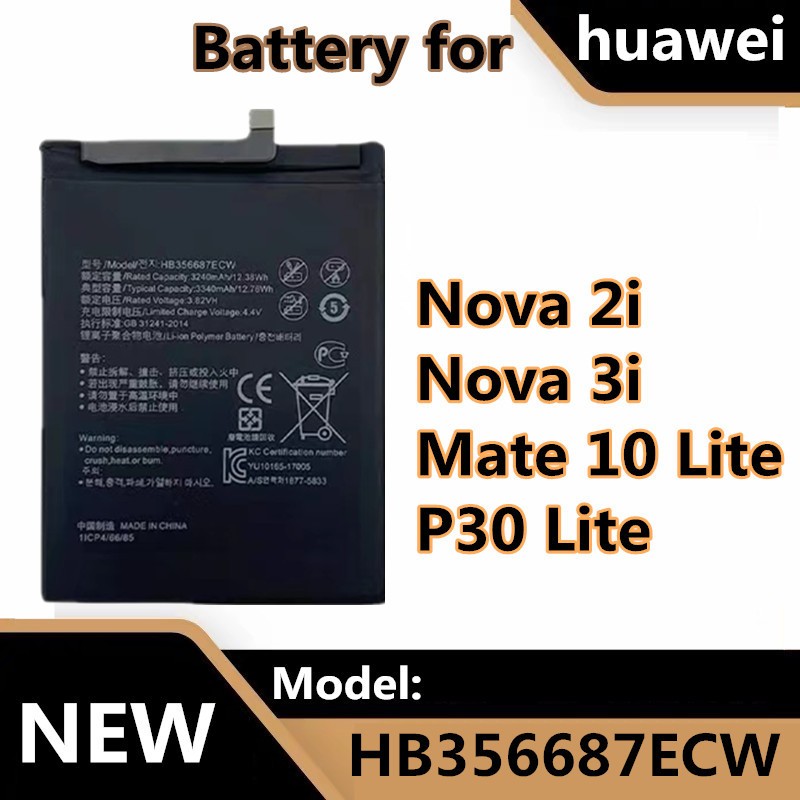 Huawei Battery Nova 3i/2i/P30 Lite/Nova 2Plus/Nova 4E/Mate 10 Lite ...