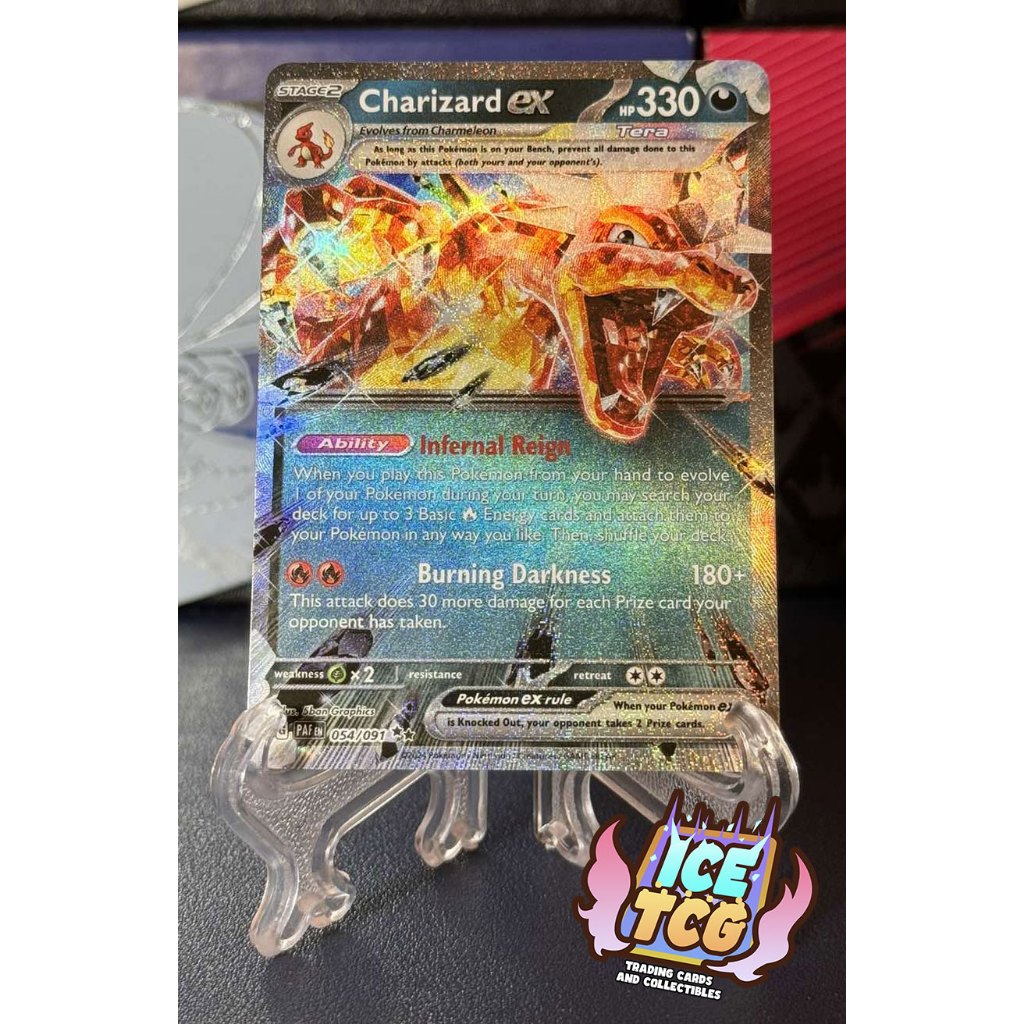 Charizard ex - 054/091 - Ultra Rare (PAF) | Shopee Philippines
