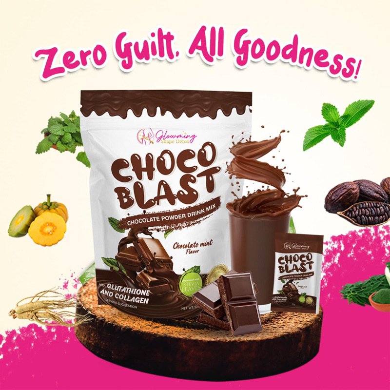CC GLAM CRIS Premium Choco Blast Chocolate Powder Drink Antioxidants ...