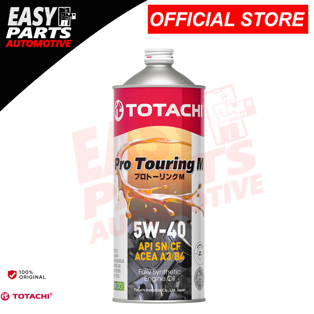 Totachi Pro Touring M API SN ACEA A3/B4 5W-40 Fully Synthetic 1L ...