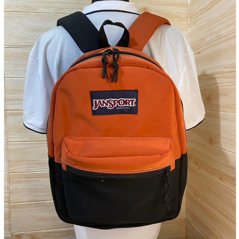 JS Large Size 16inches Cotton Backpack Unisex for Men and Women ...