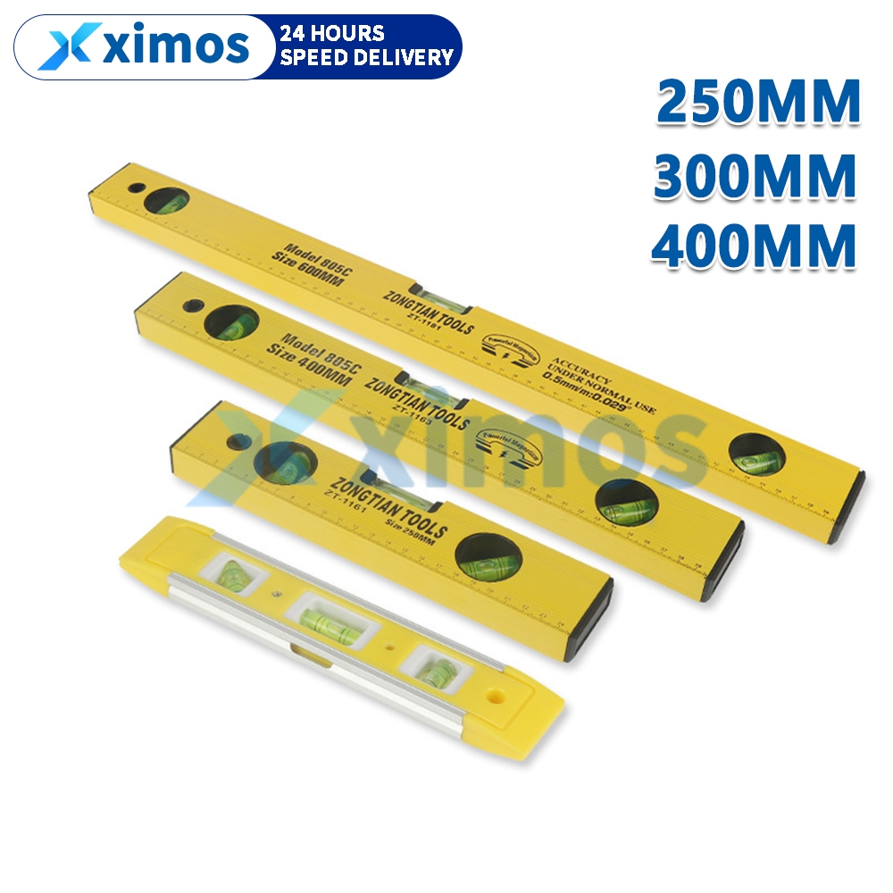 25cm To 40cm Heavy Duty Level Bar With Magnet Spirit Leveling Tool For ...