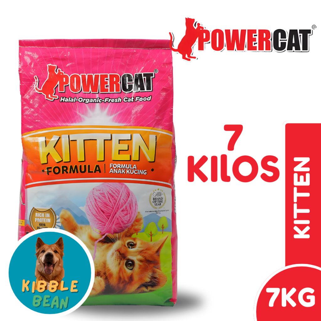 Power Cat - Kitten Dry Cat Food (7KG) | Shopee Philippines