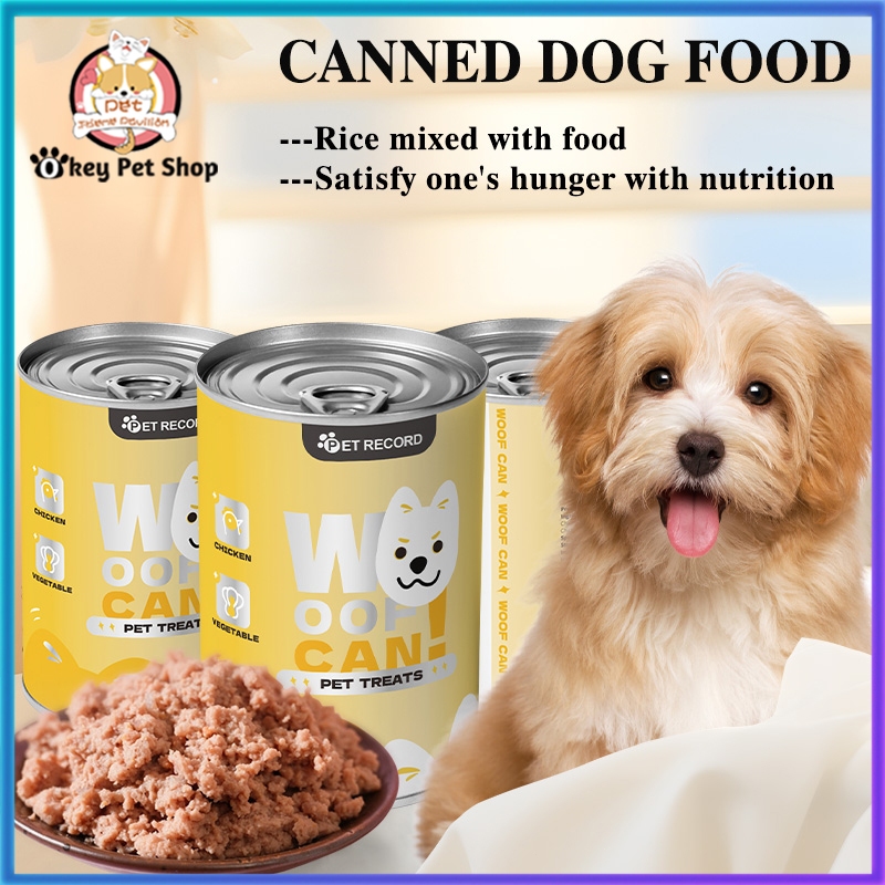 【PET RECORD】 450G Dog Food Dog Can Dog Wet Food CARE Pure Natural Organic Canned Dog pedigree ...