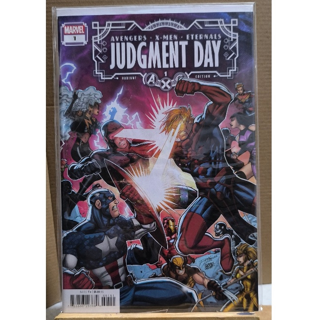 Marvel Comics Avengers X-Men Eternals Judgment Day (2022 Marvel) #1E ...