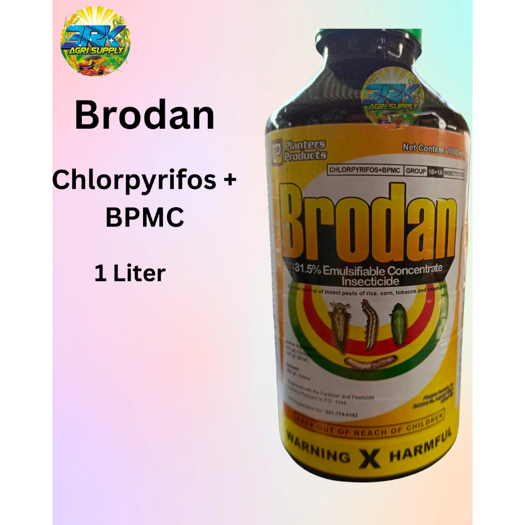 Brodan Chlorpyrifos + BPMC 1 liter | Shopee Philippines