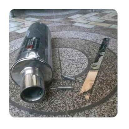 DBS Muffler Canister (Plain) | Shopee Philippines