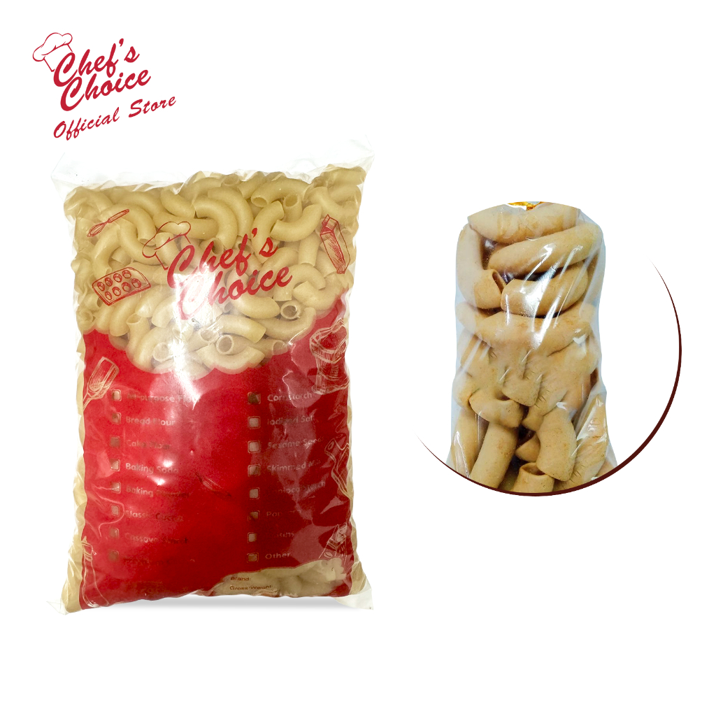Chef's Choice Macaroni Pasta Elbow Giant Chicharon(For Sopas, Salads ...