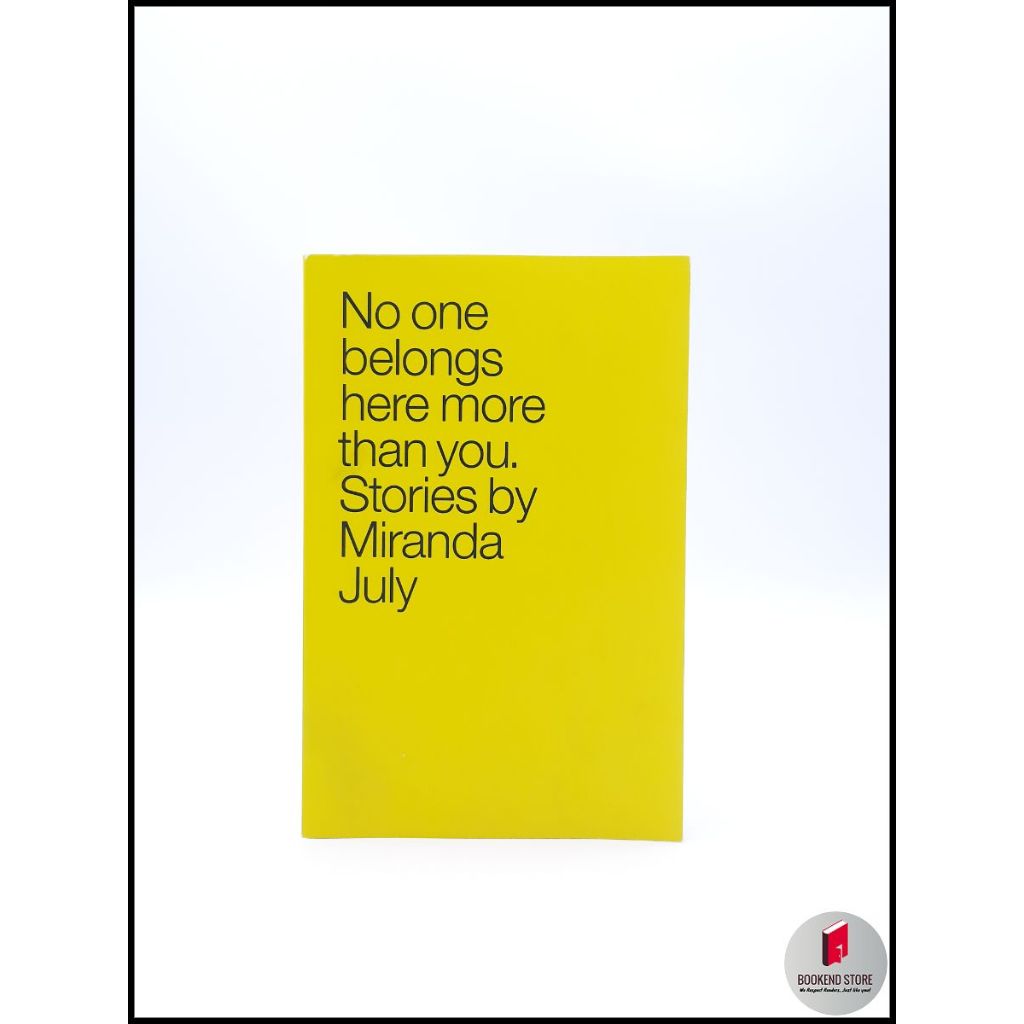 No One Belongs Here More Than You by Miranda July | Shopee Philippines