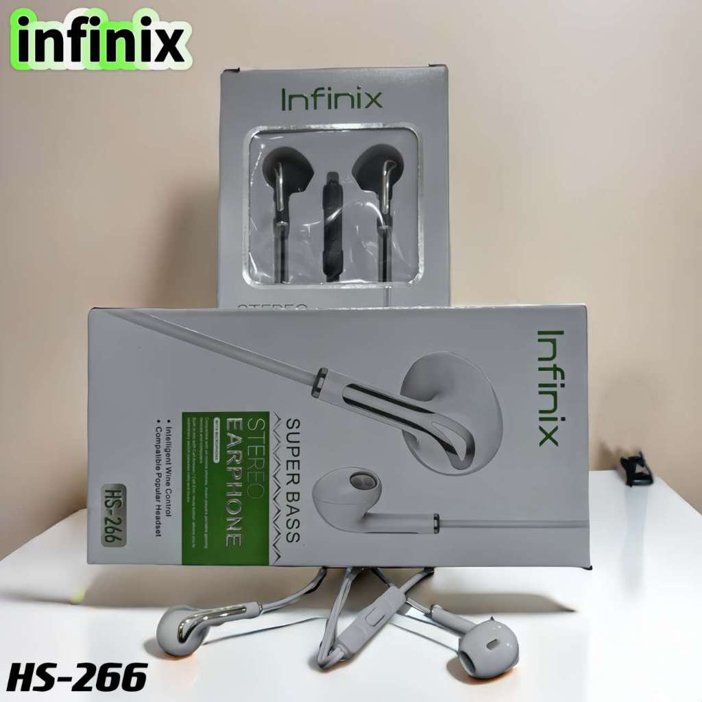 HS-266 Infinix 3.5mm Earphone Gaming Earbuds Sport Bass Headset With ...