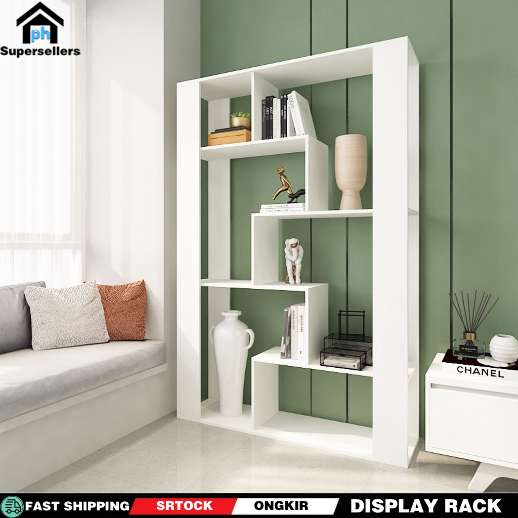 Modern display shelves, home bookshelf dividers, living room dividers ...