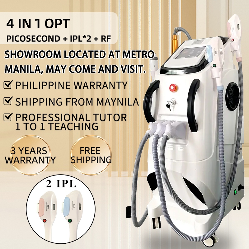 4 in 1 diode laser hair removal pico diode machine RF+IPL permanent ...