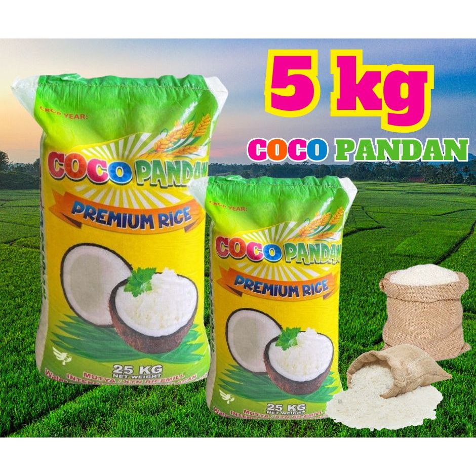 5 kg Coco Pandan Rice Vietnam Rice Imported Bigas | Shopee Philippines