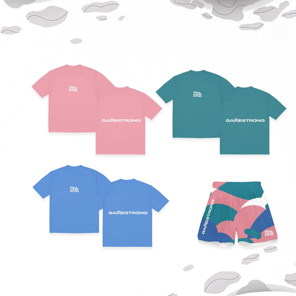 MNL KINGPIN PASTEL TWIST TRI-COLOR SHORT | Shopee Philippines