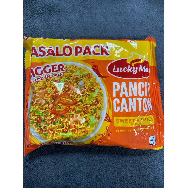 Lucky Me Pancit Canton Sweet&Spicy Kasalo Pack | Shopee Philippines