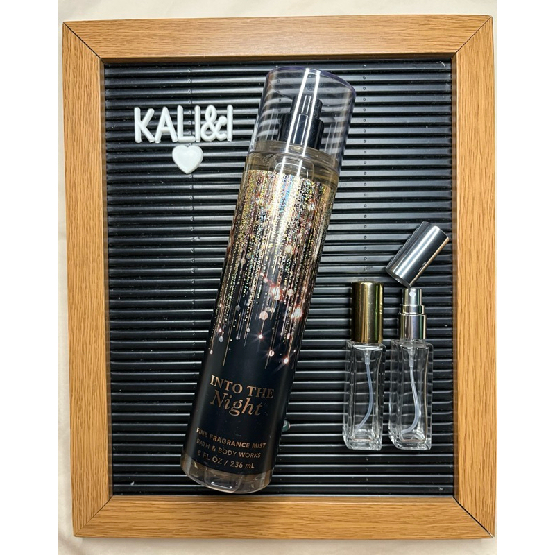 Kali&I Authentic BATH & BODY WORKS INTO THE NIGHT Fine Fragrance Mist ...