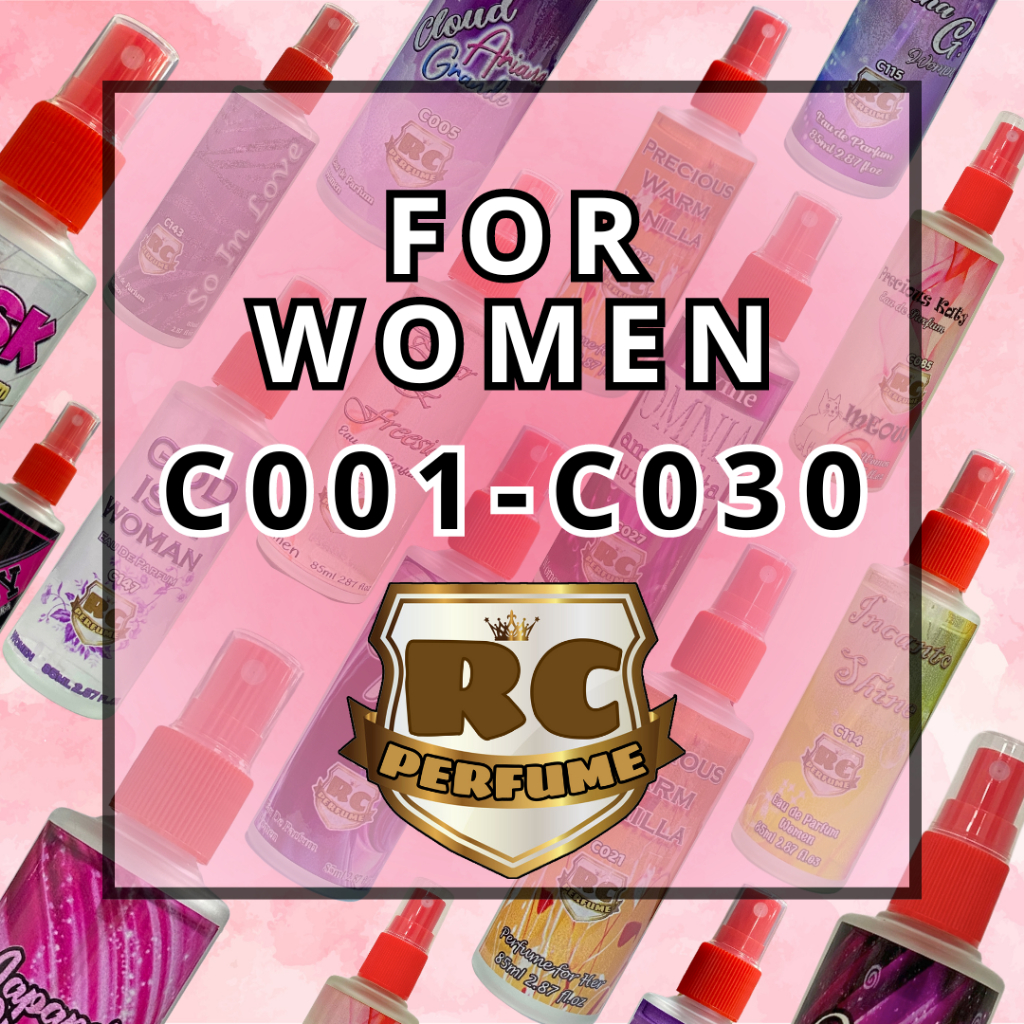 Scent C001-C030 BY: RC PERFUME COLLECTION | Shopee Philippines