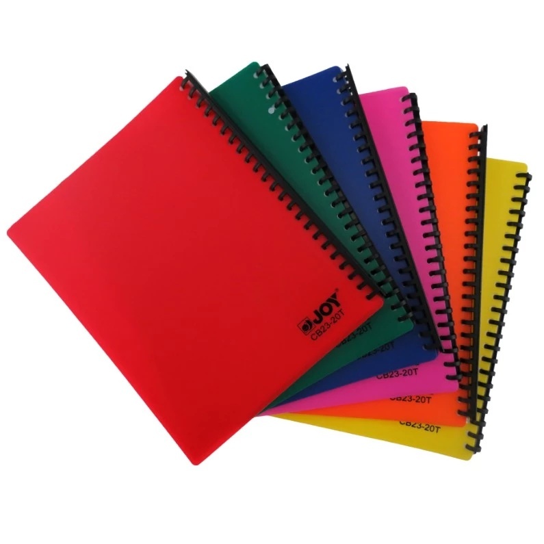 JOY clearbook plain design Long and A4 20 sheets ( color random ...
