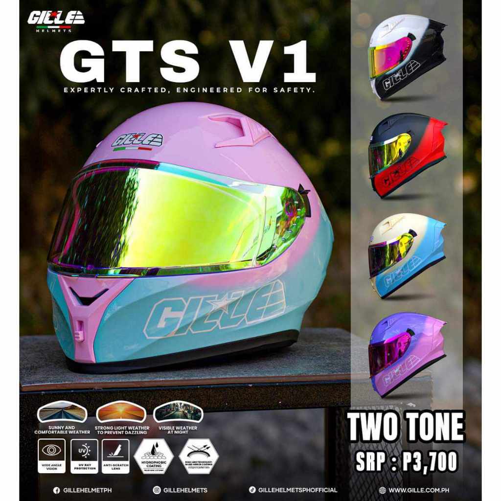 GILLE GTS V3 TWO TONE | Shopee Philippines