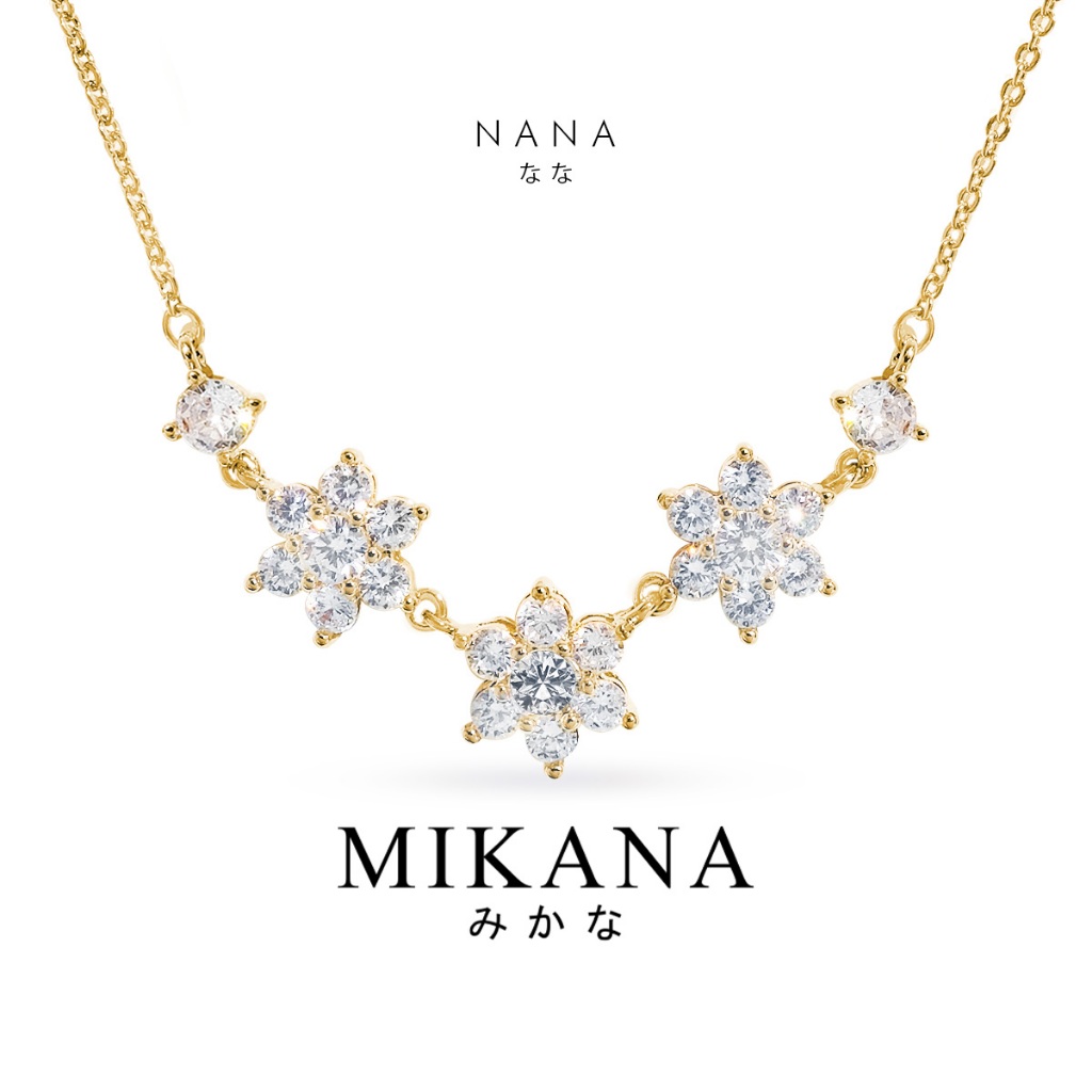 Mikana 18k Gold Plated Hayame Pendant Necklace Accessories Jewelry For ...