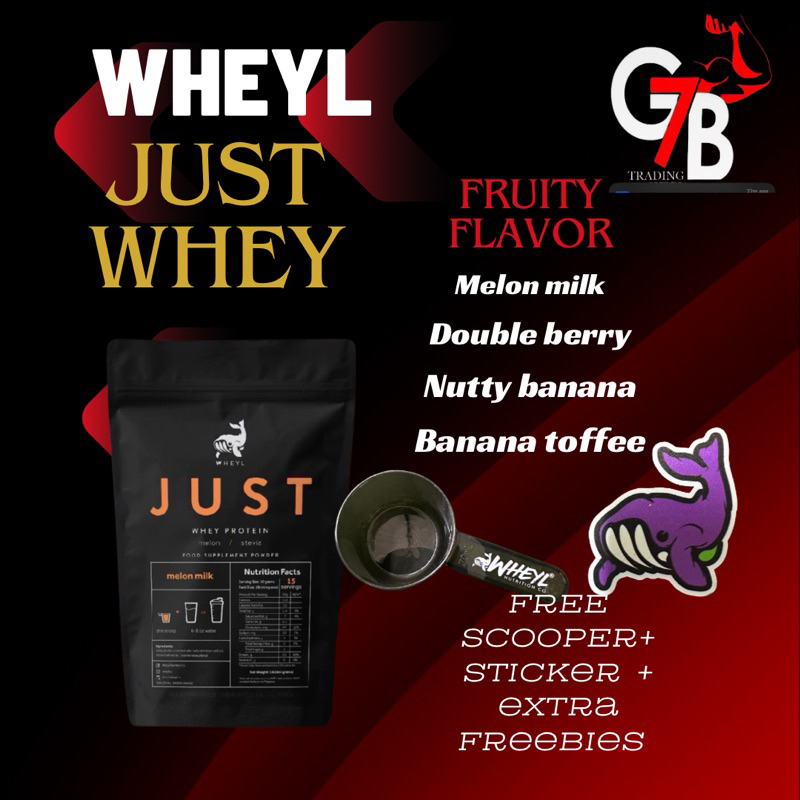 Wheyl Co JUST Whey Protein Powder For Keto / Low -Carb Diet + Free ...