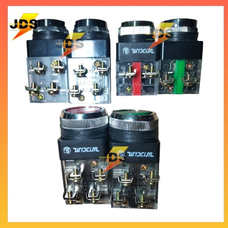 25mm,30mm Push Button Switch - Spring Return | Shopee Philippines