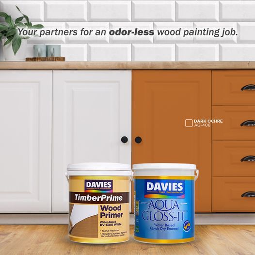 Davies Timberprime Waterbased Wood Primer - 1L (1 liter/quart) | Shopee ...