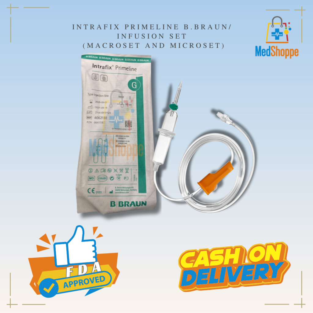 B.BRAUN Intrafix Primeline/Infusion Set (Macroset and Microset ...