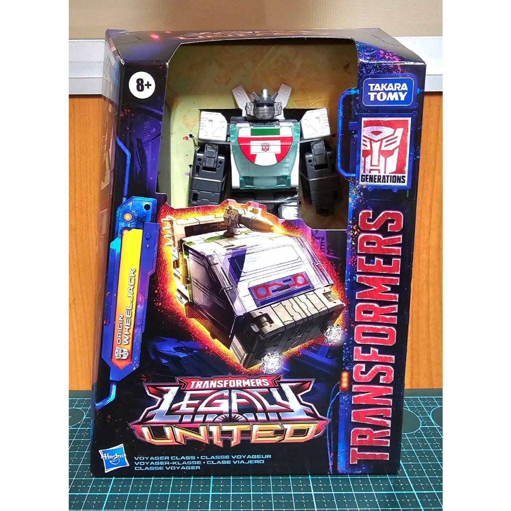 Transformers TF Legacy United Wheeljack Origin Wheel Jack Voyager Class ...