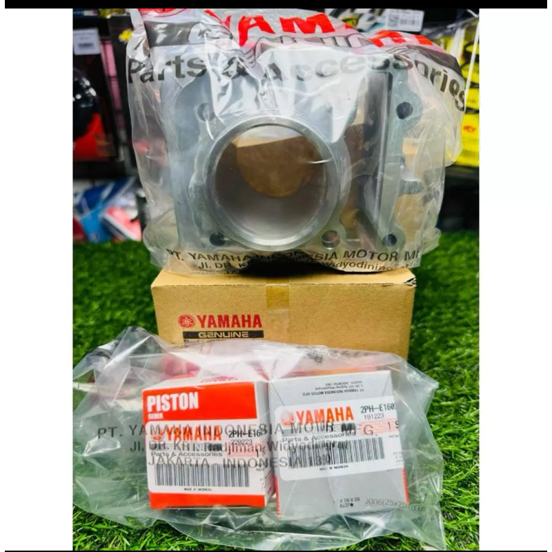 YAMAHA Genuine Cylinder Block and Piston Kit SET for Yamaha Mio i 125 ...