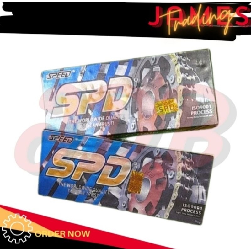 Motorcycle SPD Chain (Model: 428h-110/428H-120/428H-130L) | Shopee ...