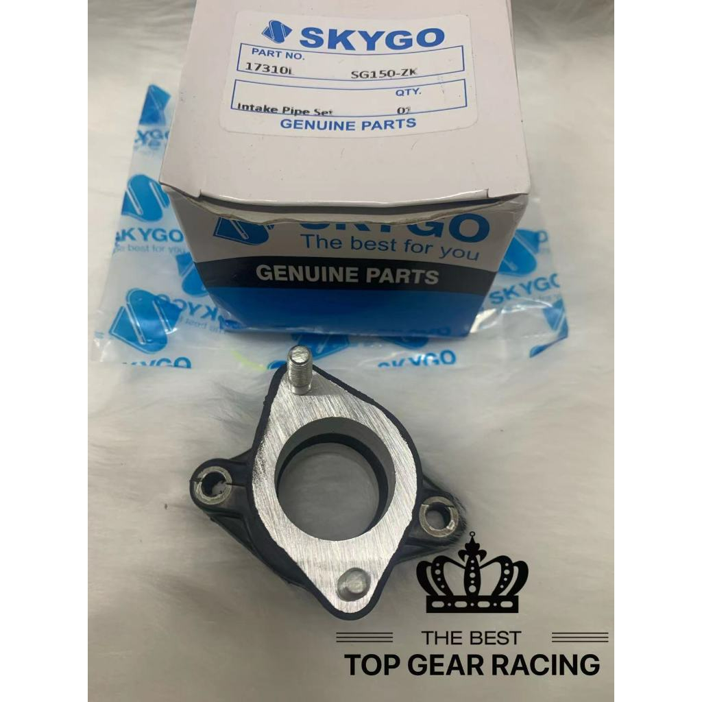 SKYGO INTAKE PIPE SET MANIFOLD motorcycle parts Genuine SKYGP125 ...