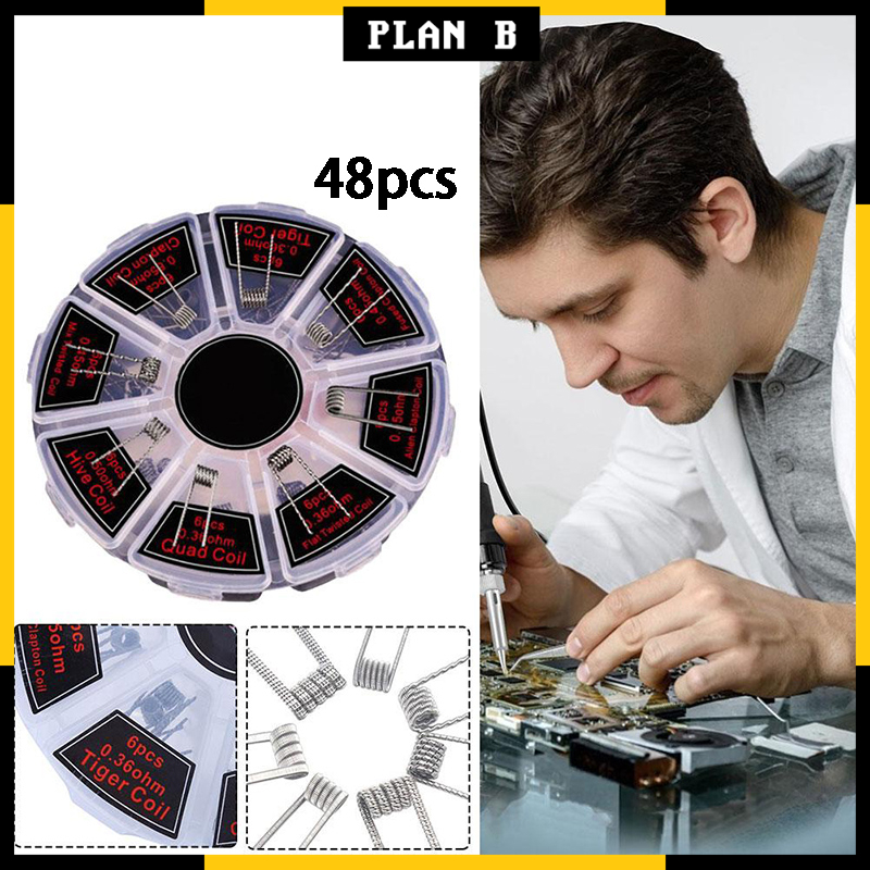 48pcs Iron-Chromium-Aluminum Heating Wire 8 In 1 Resistance Wire ...