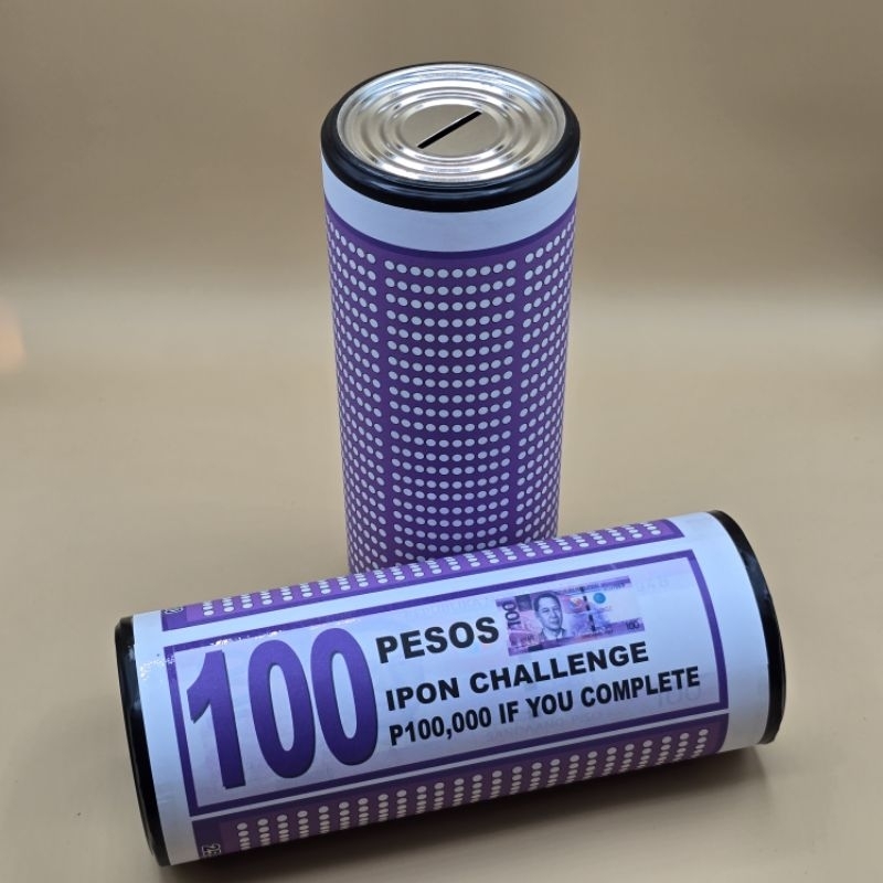 100 Peso Bill Ipon Challenge Alkansya | Shopee Philippines